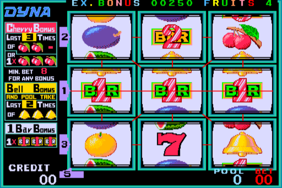 POKER MASTER - CHERRY MASTER POT O GOLD POG 8LINER AMCOE DYNA PCB POKER ...