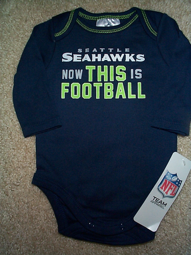 (2025-2026) Seattle Seahawks nfl INFANT BABY NEWBORN Jersey Shirt 3-6M ...