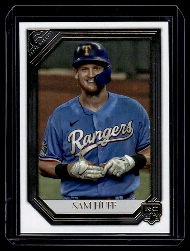 2021 Topps Gallery Sam Huff RC Texas Rangers #126 | eBay
