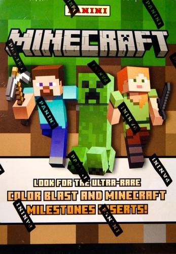 Panini Minecraft Blaster Box – Factory Sealed – 6 Packs, 6 Parallels Per Box | eBay