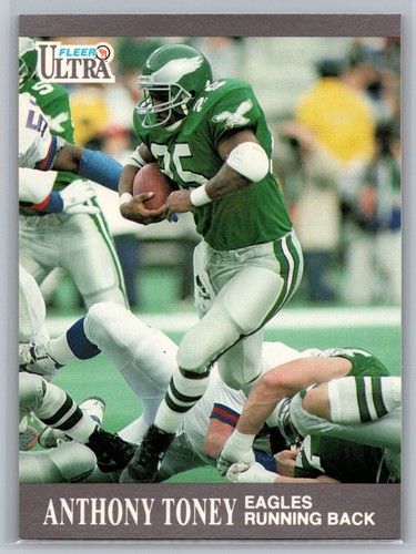 Anthony Toney 1991 Ultra FOOTBALL #235 Philadelphia Eagles | eBay