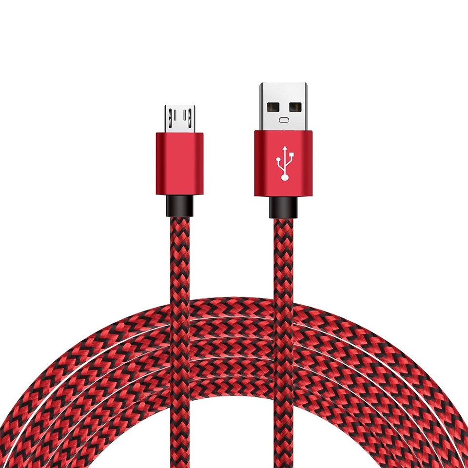 1M 2M 3M Long Micro USB Data Sync Charger Cable Lead For Android ...