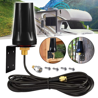4G LTE Booster Antenna Outdoor External SMA Male Aerial for Vodafone O2 ...