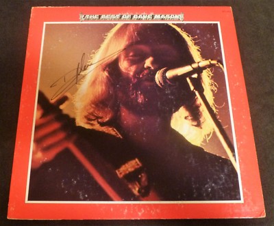DAVE MASON SIGNED RECORD ALBUM THE BEST OF DAVE MASON LP VINYL TRAFFIC ...