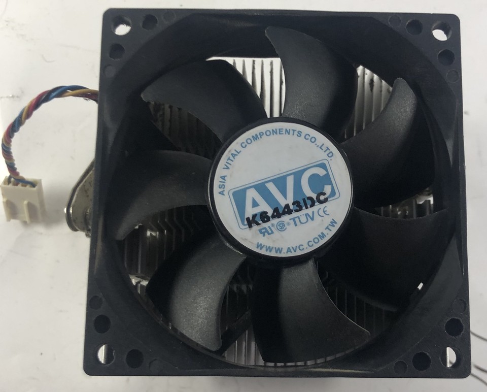 HP Compaq dx2250 MicroTower PC Cooling Fan & Heatsink Assembly- 437832 ...