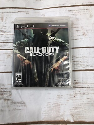 Call of Duty: Black Ops PLAYSTATION 3 (PS3) Action / Adventure (Video ...