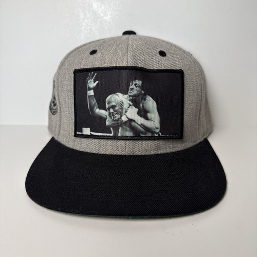 HULK HOGAN Rocky Balboa ROCKY III 3 Movie Vintage Gray Snapback Hat Cap ...