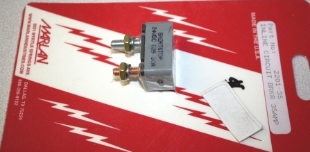 NEW MAR-LAN 2201-35 INLINE RE-SETTABLE CIRCUIT BREAKER | eBay