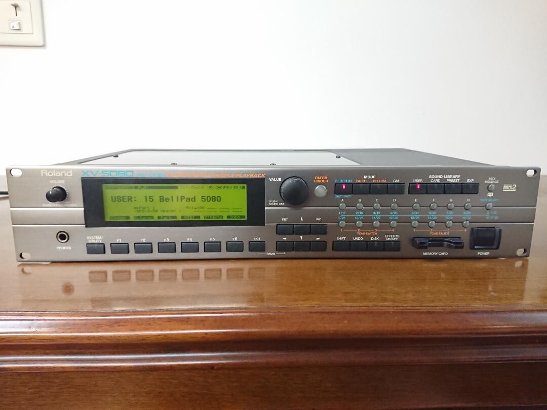 Roland XV-5080 128-Voice Synthesizer Module Used Japan 4571461207100 | eBay
