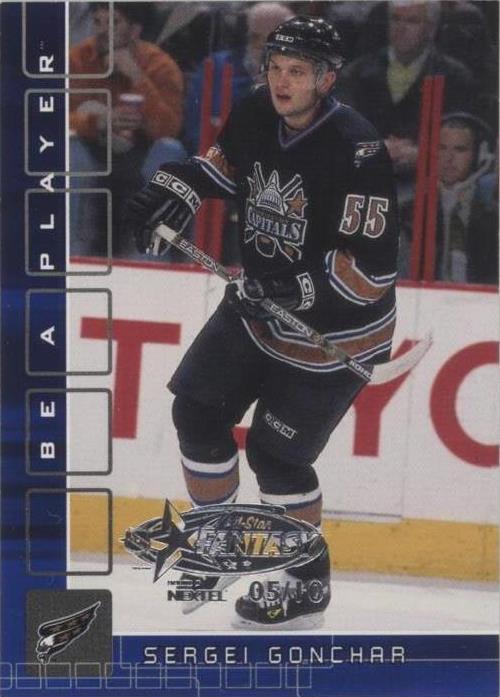 2001-02 In the Game Be A Player Memorabilia - Sergei Gonchar #86 ...