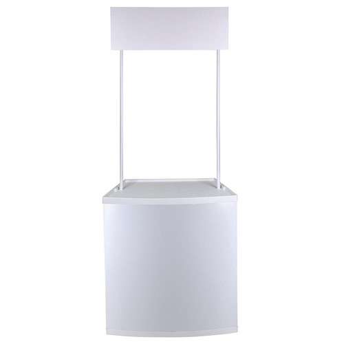 InstaHibit Plastic Promotion Counter Trade Show Display Demo Table ...