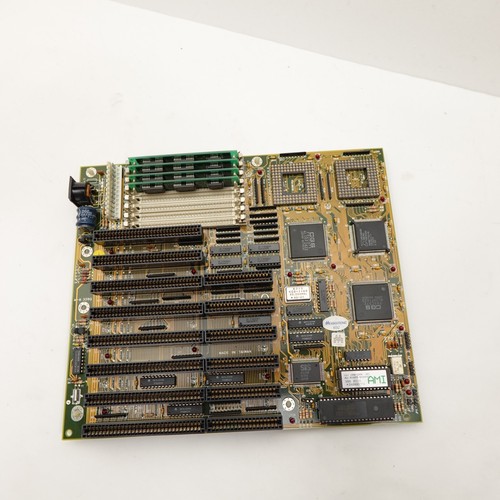 Vintage 386 ISA Motherboard | Dual Socket | AMI BIOS | SiS 85C496 ...