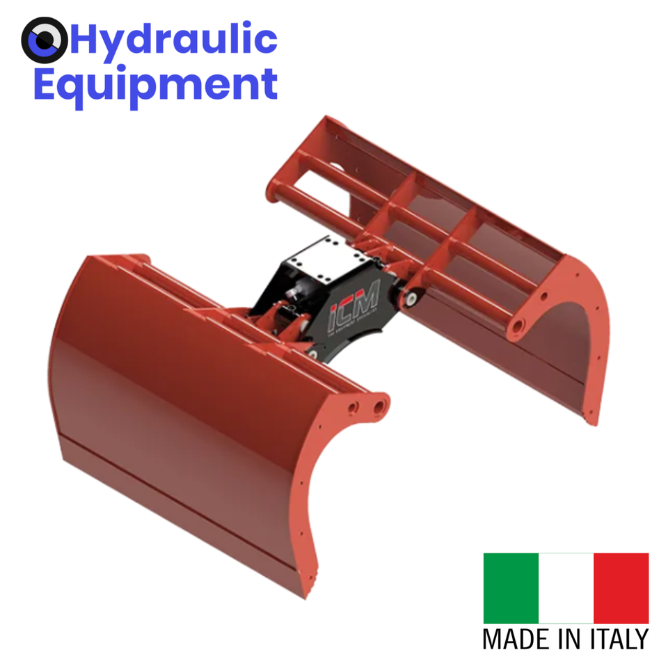 CLAMSHELL BUCKET GRAB - 120KG - 1/4 TON CAPACITY - HIAB BONFIG ...