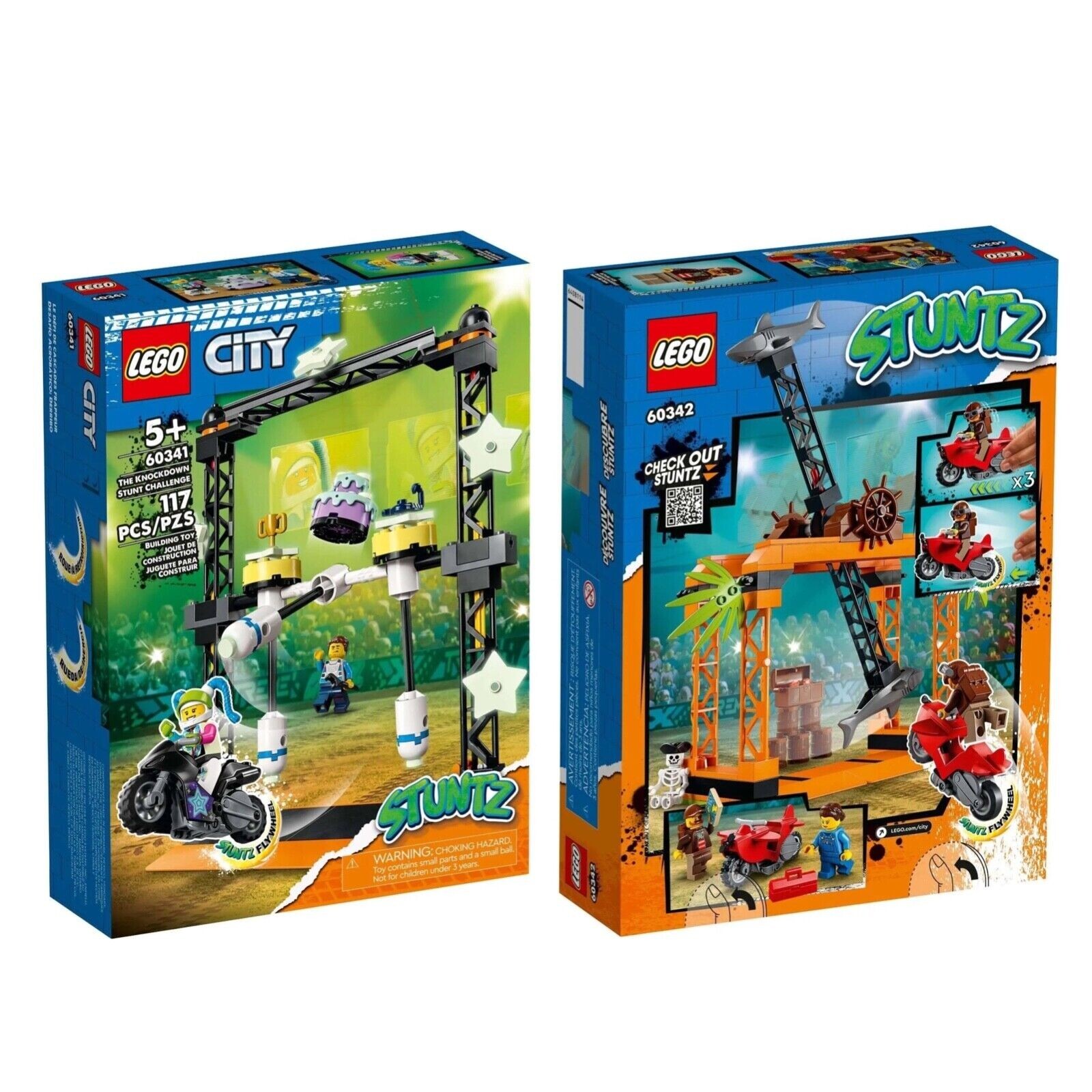 Lego City Stuntz Sets 60341 and 60342 New & Sealed Christmas Gift ...
