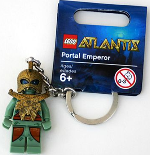Lego Atlantis Portal Emperor Minifigure Keychain | eBay