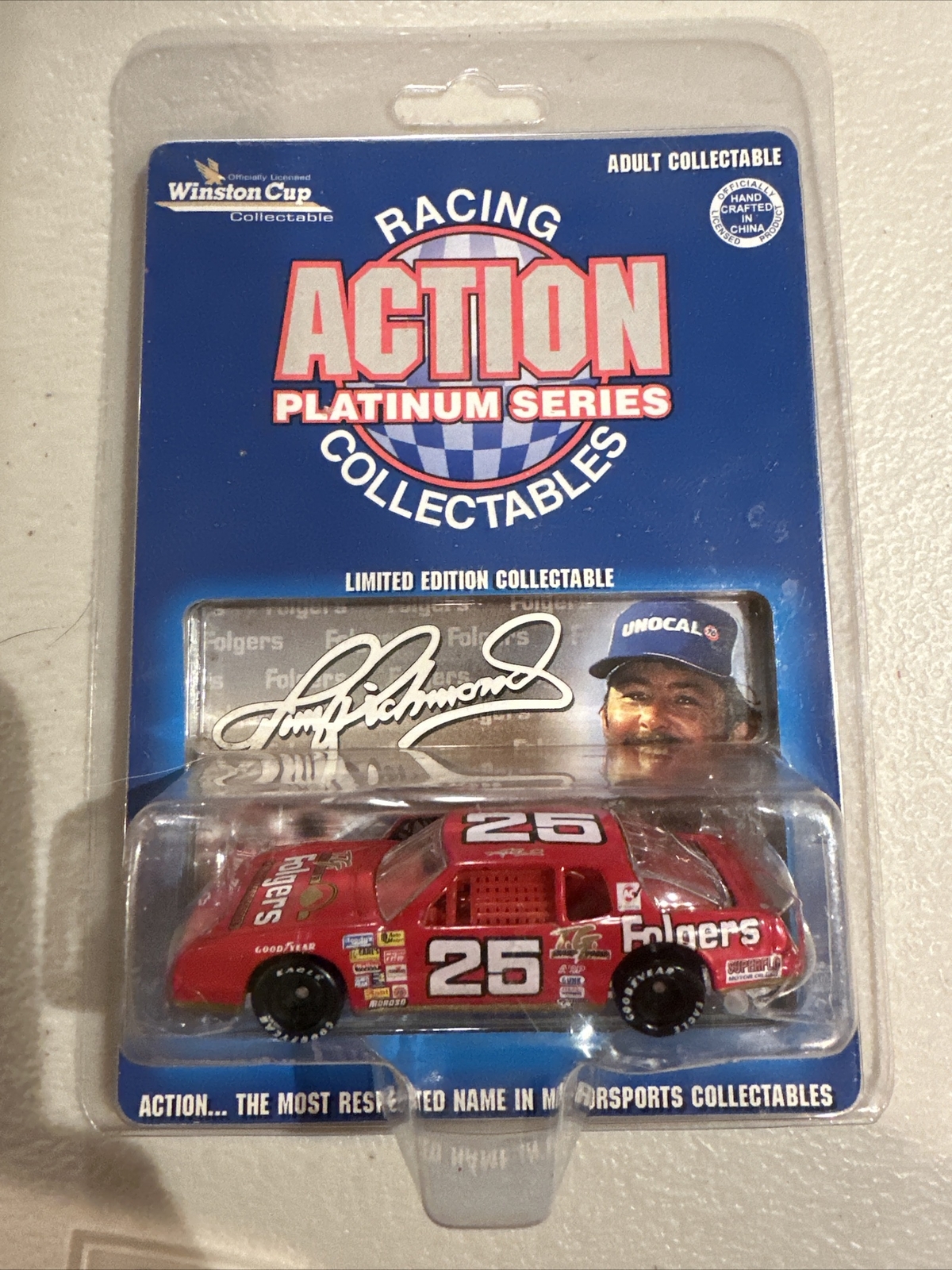 Tim Richmond #25 1987 Folgers Chevy Monte Carlo, Action Platinum Series ...