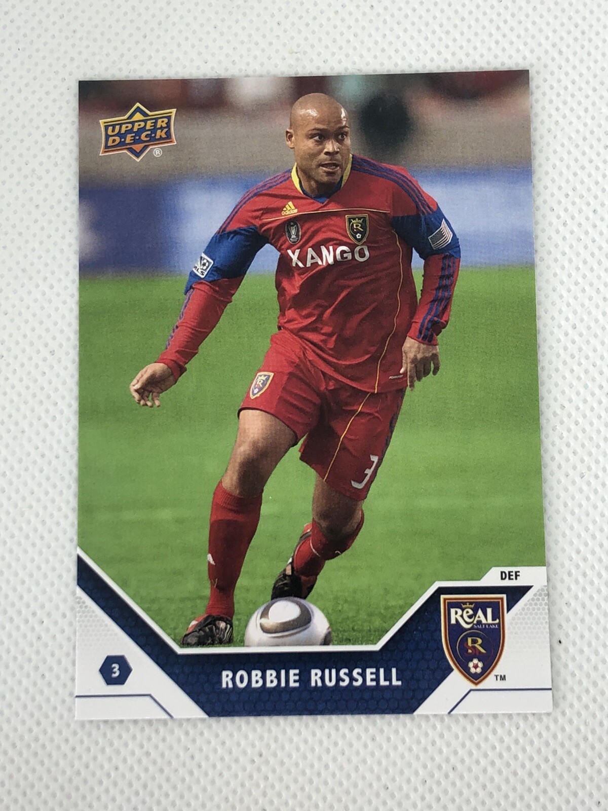 2011 Upper Deck MLS | #132 Robbie Russell Real Salt Lake | Base - Fresh ...