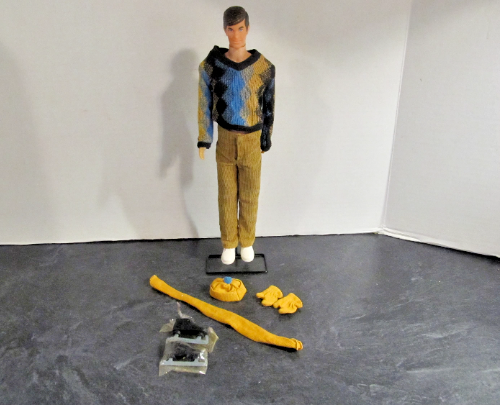Vintage 1960 Ken Fun On Ice Hawthorne CA Mattel Painted Hair Doll ...