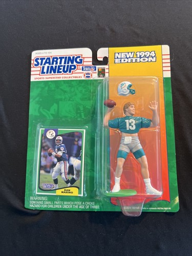 1994 Dan Marino Kenner Starting Lineup NEW ON CARD! W/ Case SL1 | eBay
