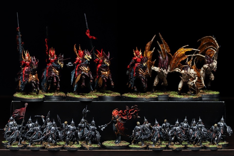 Flesh-Eater Courts Pro Painted Army Builder - Warhammer AoS Miniature ...