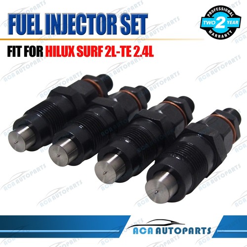 fit for TOYOTA HILUX SURF 2L-TE 2.4L DIESEL FUEL INJECTOR SET 4PCS | eBay