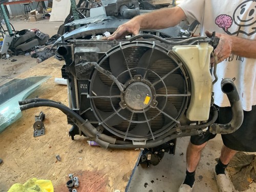 12 - 17 HYUNDAI ACCENT Radiator aC condenser fan Assembly oem | eBay