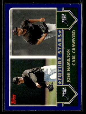 2003 Topps #325 Josh Hamilton / Carl Crawford FS Rookie | eBay
