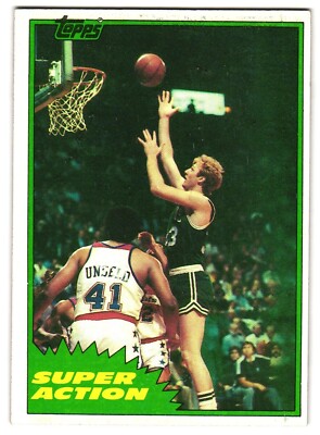 Larry Bird 1981-82 Topps Super Action #101 | eBay