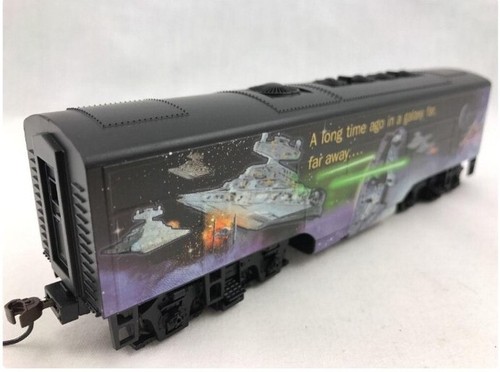 STAR WARS GLOW IN THE DARK ENGINE TRAIN CAR BACHMANN HAWTHORNE VILLAGE ...