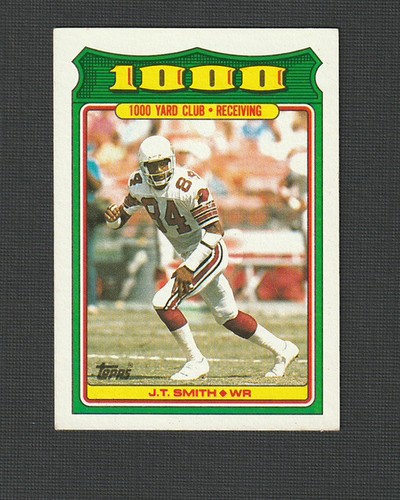 1988 Topps 1000 Yard Club J.T. Smith #3 Arizona Cardinals | eBay