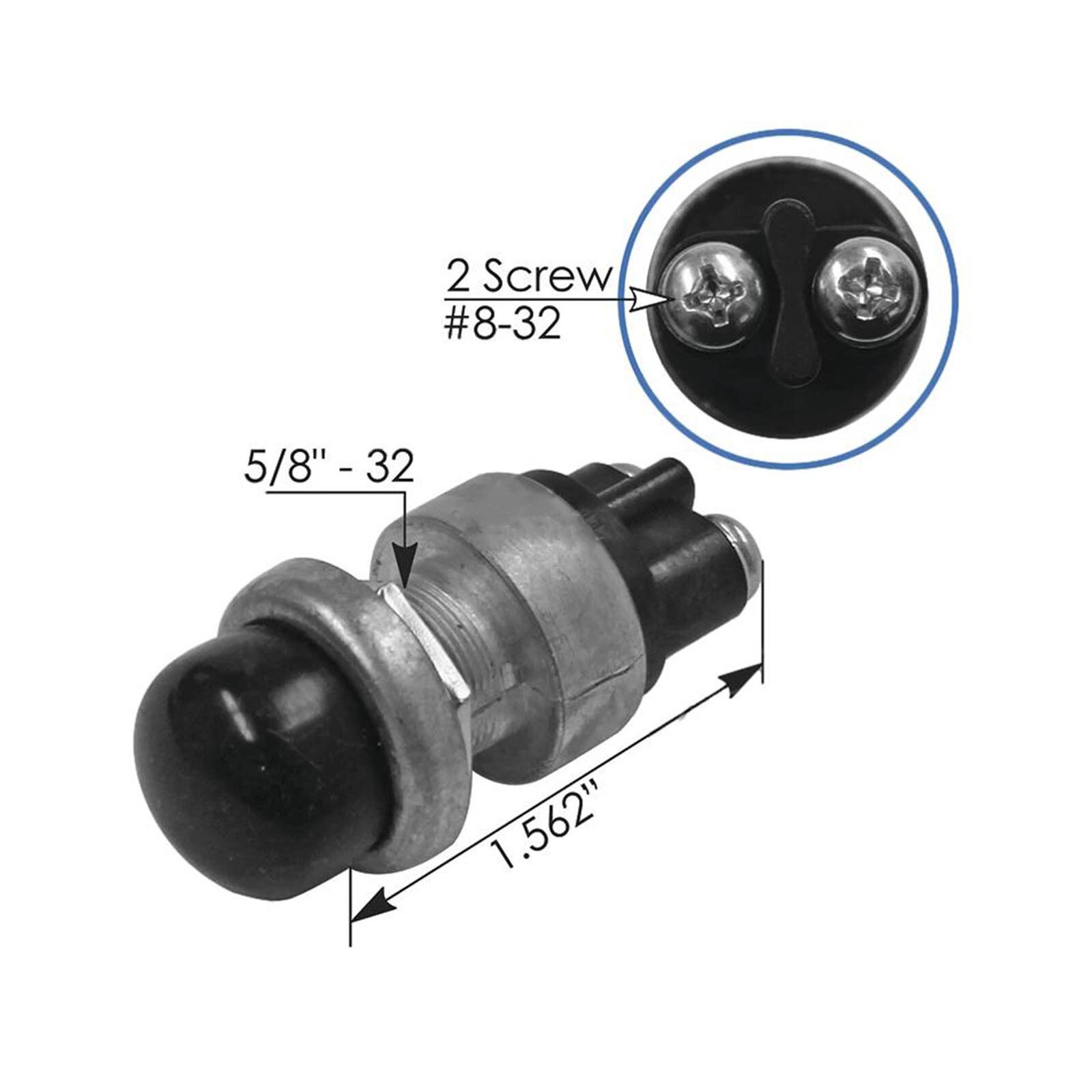 Automann 577.3011 Push Button Switch Off Mom On for sale online | eBay