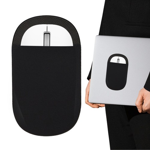 Universal Reusable Adhesive Stick-On Mouse Pouch | Elastic Mouse Holder ...