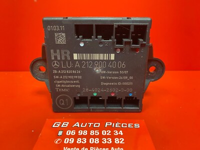 MERCEDES CLASSE C W204 MODULE COMMANDE PORTE ARRIERE DROIT REF ...