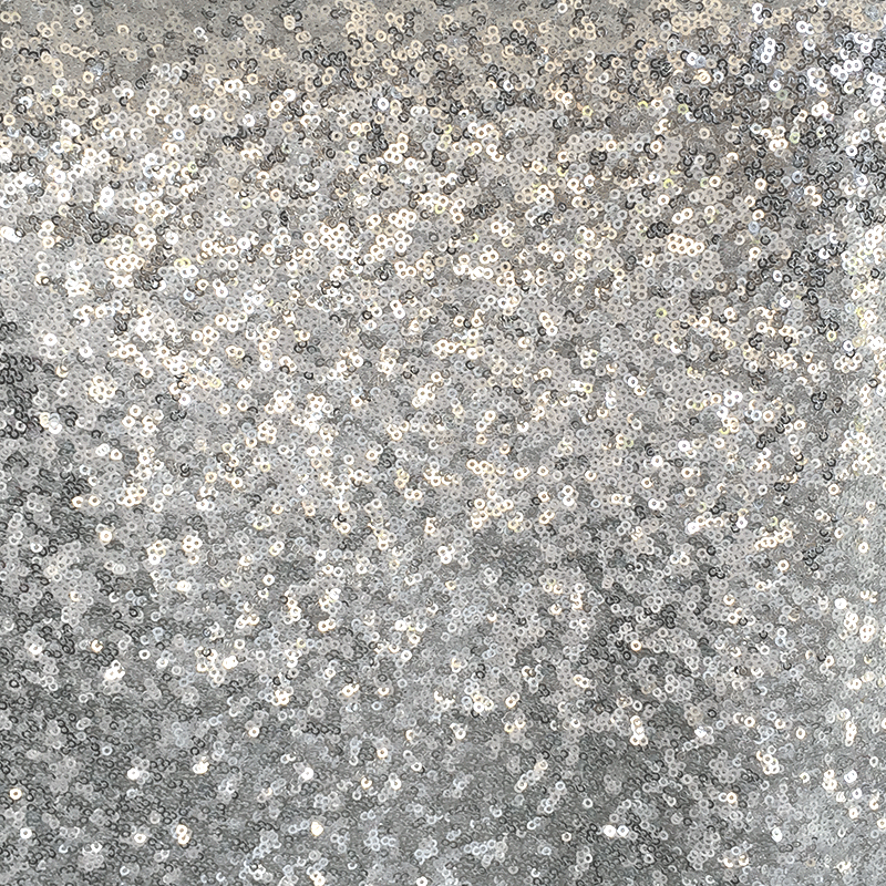 Silver Sequin on Mesh Fabric, Silver Sequin Fabric, Dress Party Deco by ...