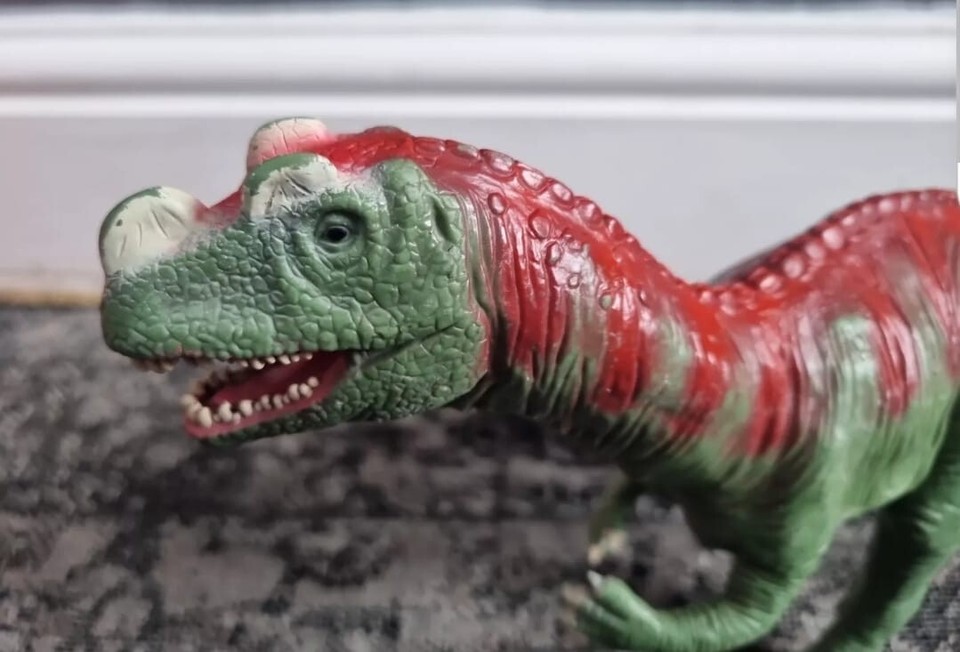 ELC Ceratosaurus Dinosaur large figure | eBay UK
