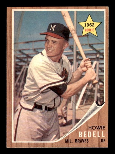 1962 Topps Baseball #76 Howie Bedell EX *e4 | eBay