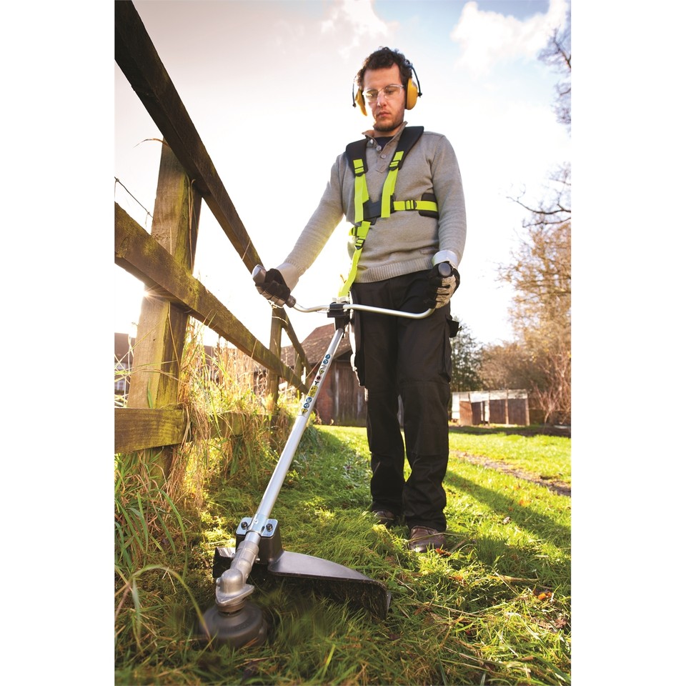 Ryobi LINE TRIMMER SHOULDER HARNESS Padded Straps & Shaft Clamp RAC1301 ...