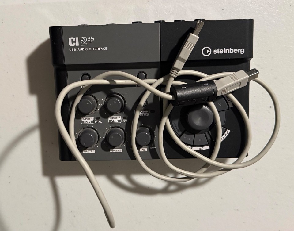 Steinberg CI2+ Advanced Integration Controller USB Audio Interface ...