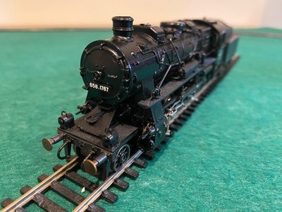 ROCO 43205 (HO) OBB Ep III Black 2-10-0 #658 1767 - Very Good Condition ...