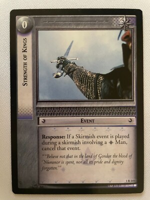 LOTR TCG - Strength of Kings 1R115 - The Fellowship of the Ring | eBay