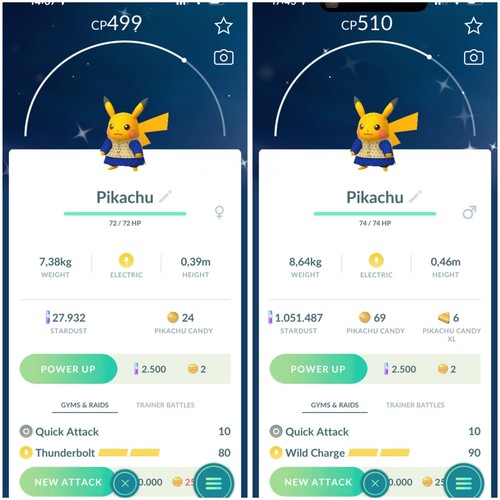 Shiny Kurta Pikachu India Costume TR-DE 20k stardust | eBay