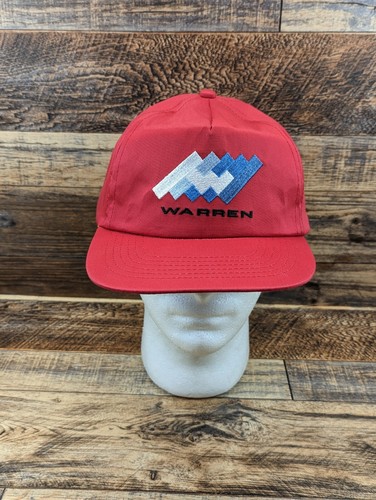 Vintage Warren Trucking Red Adjustable Trucker Hat Cap | eBay