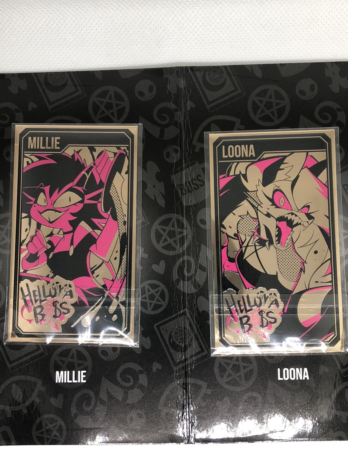 Helluva Boss Metal Card Set Series 1 Wave 1 Rose Gold Variant Limited ...