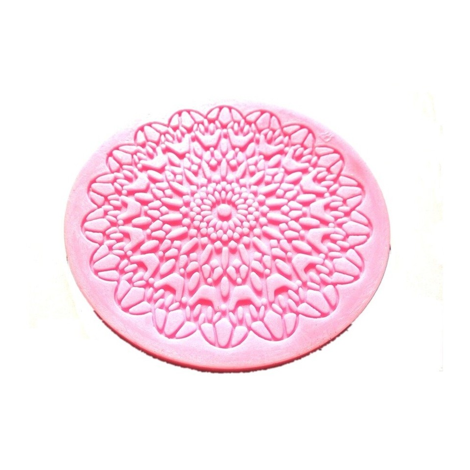 Lace Embossing Fondant Mat Silicone Mold Cake Toppers DIY Cake ...