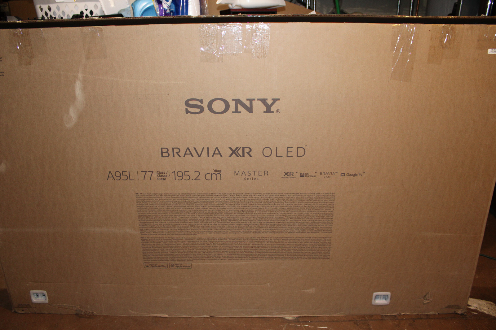 Sony BRAVIA XR A95L 77 in 4K HDR Smart QD-OLED TV - Black (XR-77A95L ...