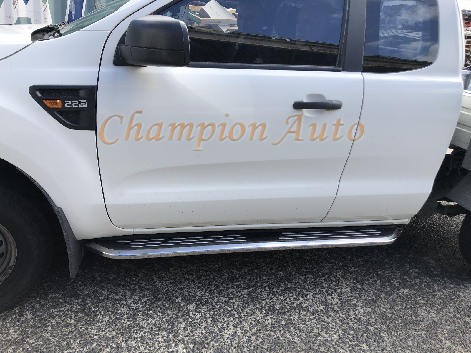 Ford Ranger Super Cab Side Steps Running Boards Aluminum 2012-2022 ...