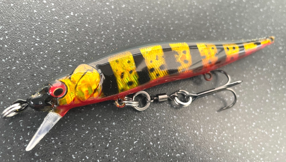 Oneten Lure Kinkuro Perch Red Belly 14g 110mm Tay Salmon Bass Tay ...