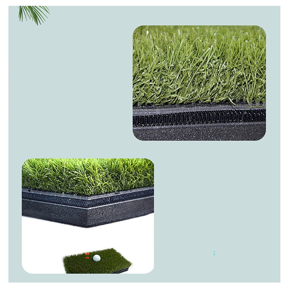 Golf Simulator Rough Wedge Pad Swing-friendly 35cmx18.5cm Rough Mat Non ...