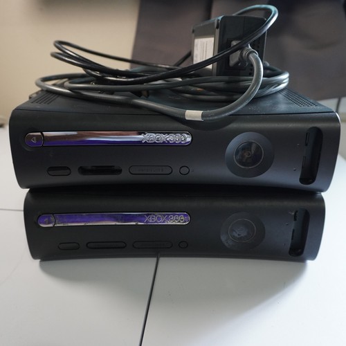 Xbox 360 Consoles Bundle - 120GB HDD & 60GB HDD, Black For Parts READ | eBay
