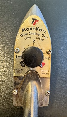 Monokote Heat Sealing Tool 165 Watt Iron for Models Hobby Crafting | eBay